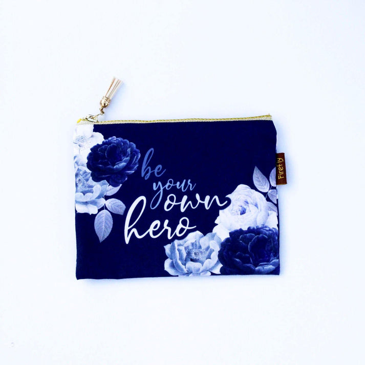 Be Your Own Hero Zipper – Firefly